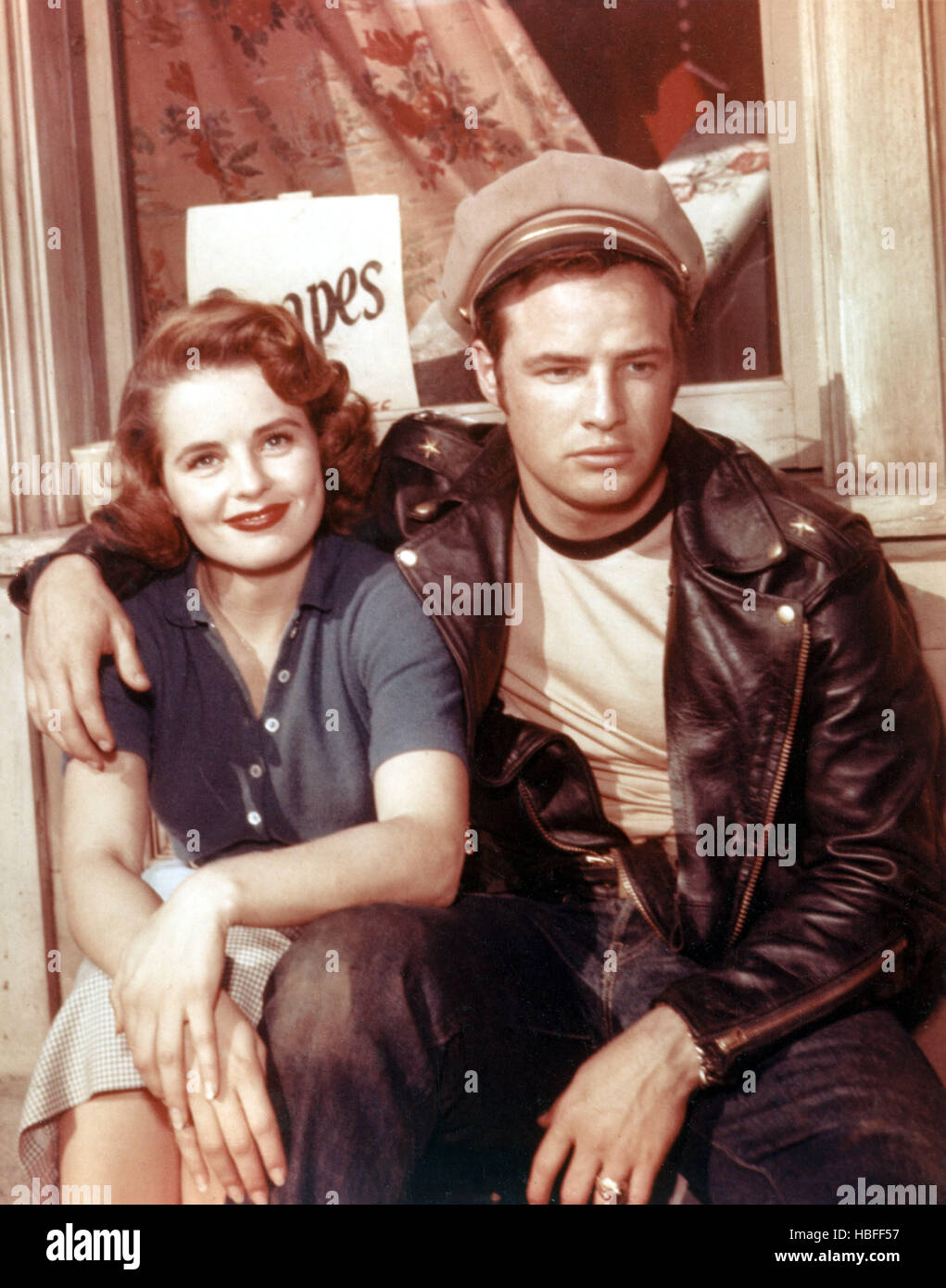 THE WILD ONE, Mary Murphy, Marlon Brando, 1953 Stock Photo - Alamy