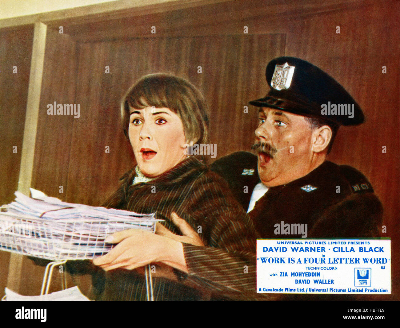 WORK IS A FOUR LETTER WORD, (aka WORK IS A 4-LETTER WORD), from left ...