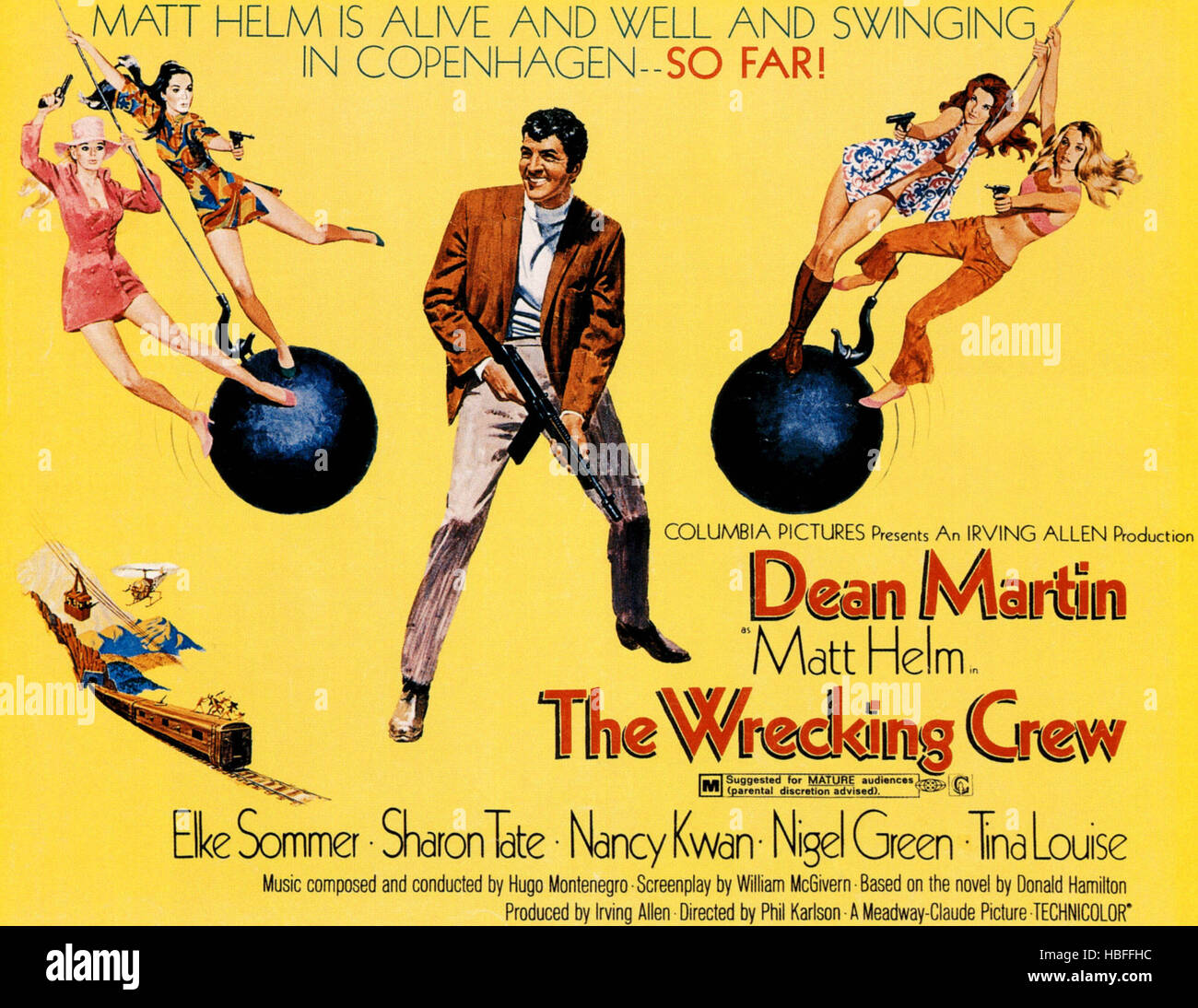 THE WRECKING CREW, Dean Martin, 1969 Stock Photo - Alamy
