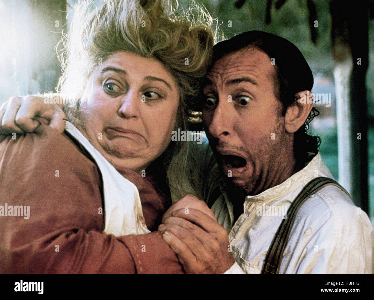 YOUNG EINSTEIN, from left, Su Cruickshank, Peewee Wilson, 1988, ©Warner ...