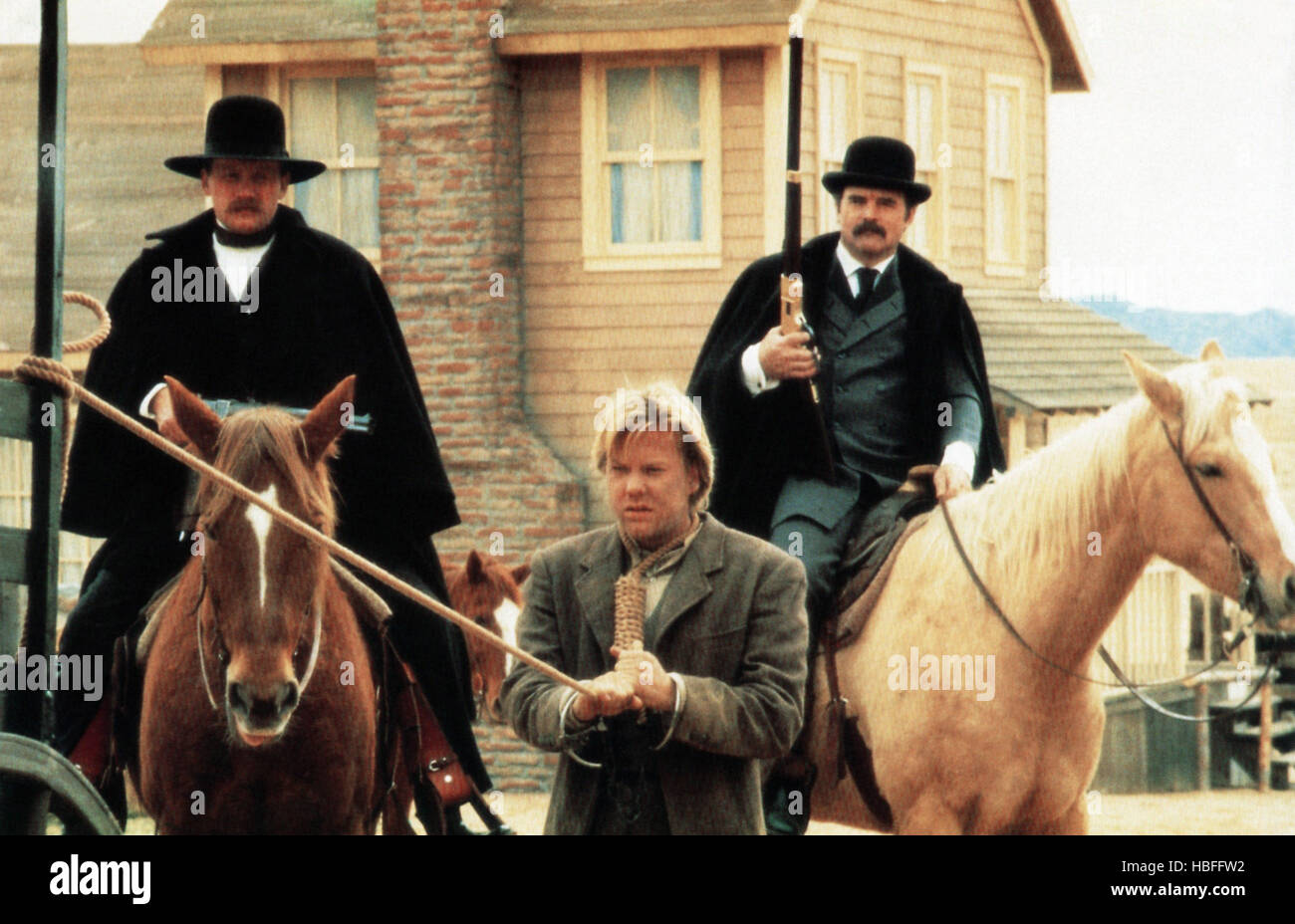 YOUNG GUNS, Kiefer Sutherland (center), 1988, TM & Copyright © 20th ...