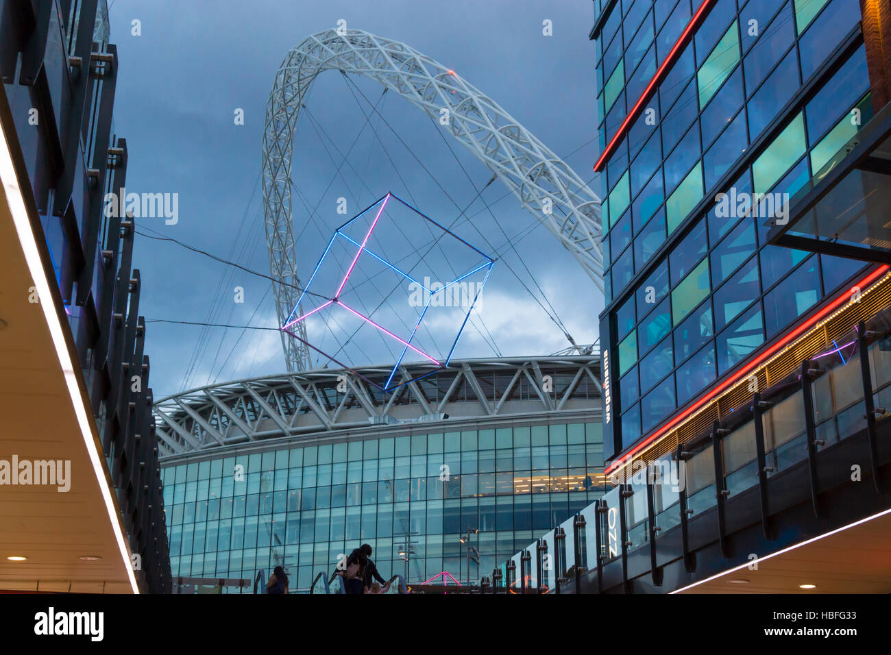europe, UK, England, London, Wembley Stadium arch Stock Photo - Alamy