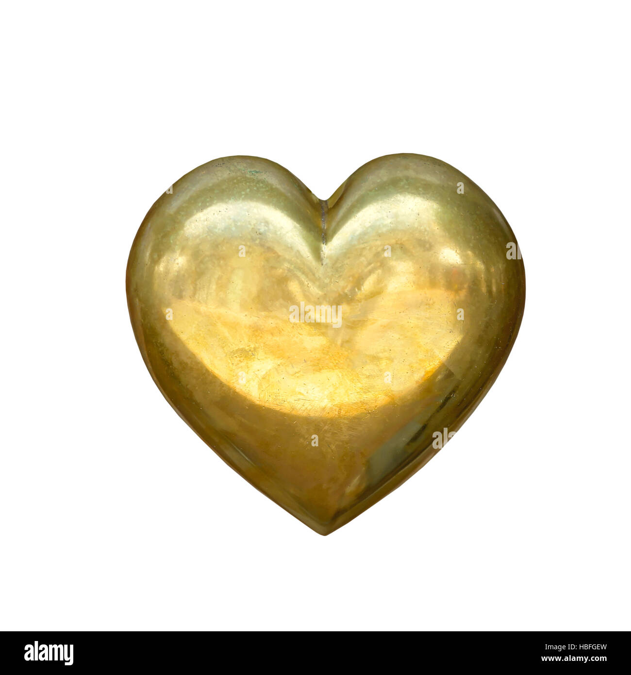 Gold heart Cut Out Stock Images & Pictures - Alamy