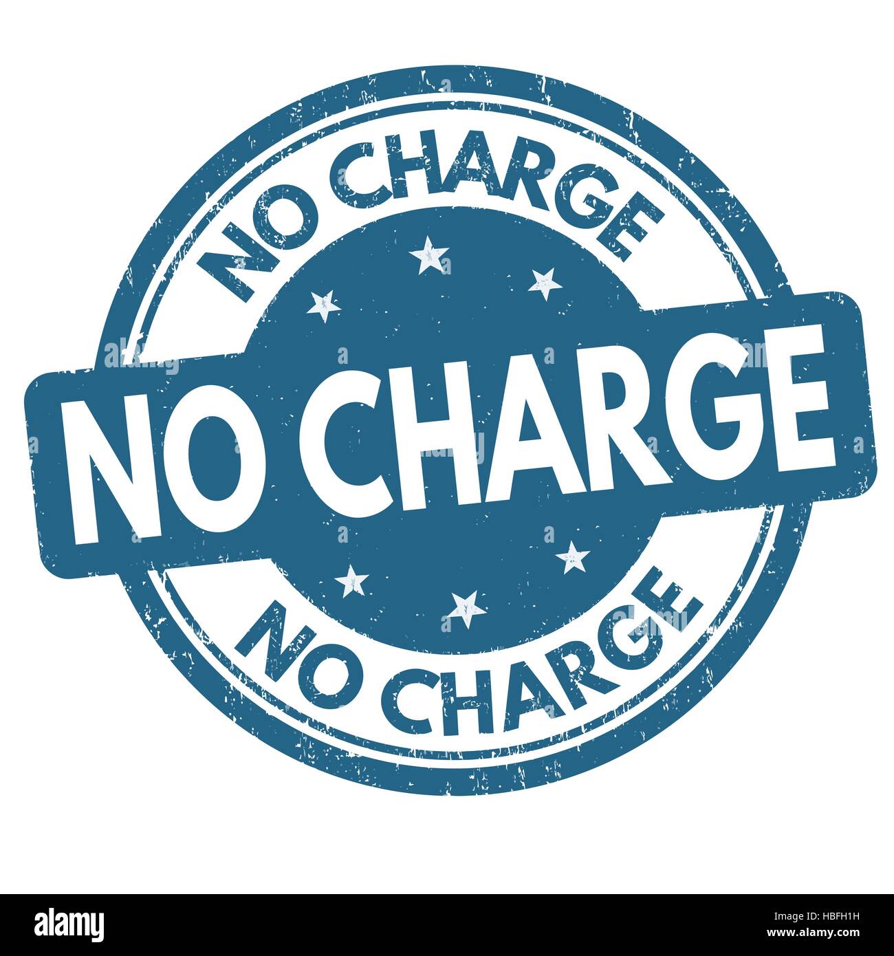 No charge grunge rubber stamp on white background, vector illustration ...