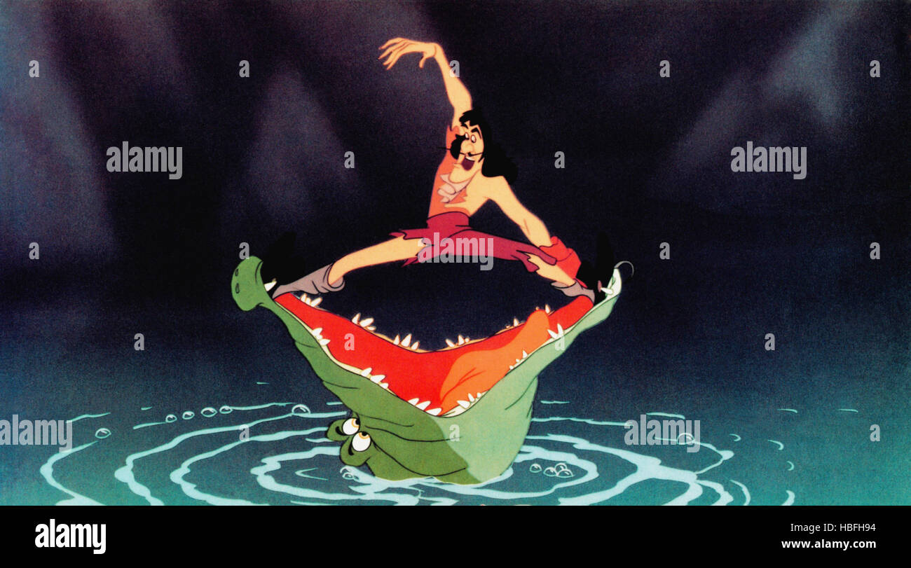 PETER PAN, Captain Hook, 1953 Stock Photo - Alamy