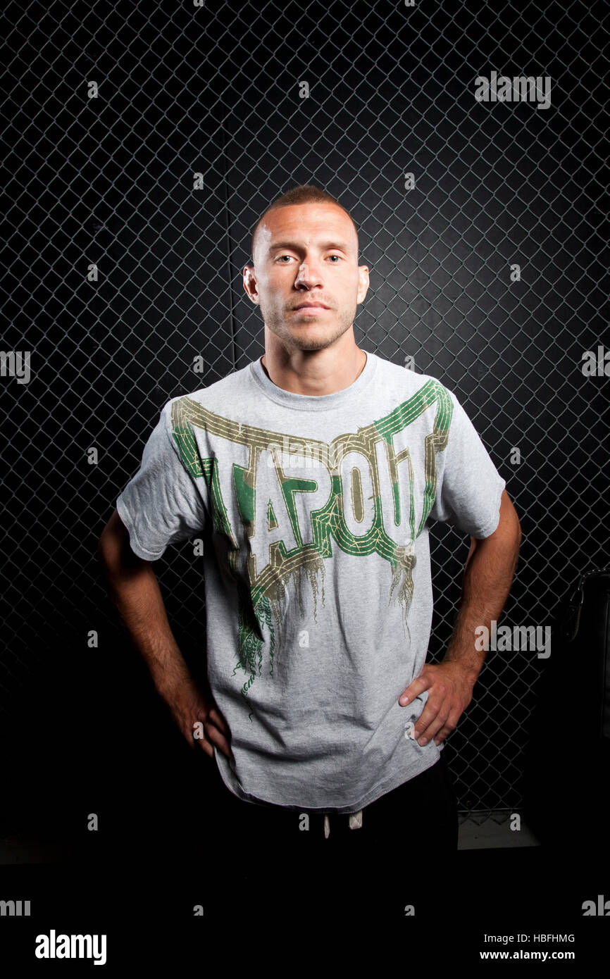 A portrait of UFC fighter Donald Cerrone in Las Vegas, Nevada on ...