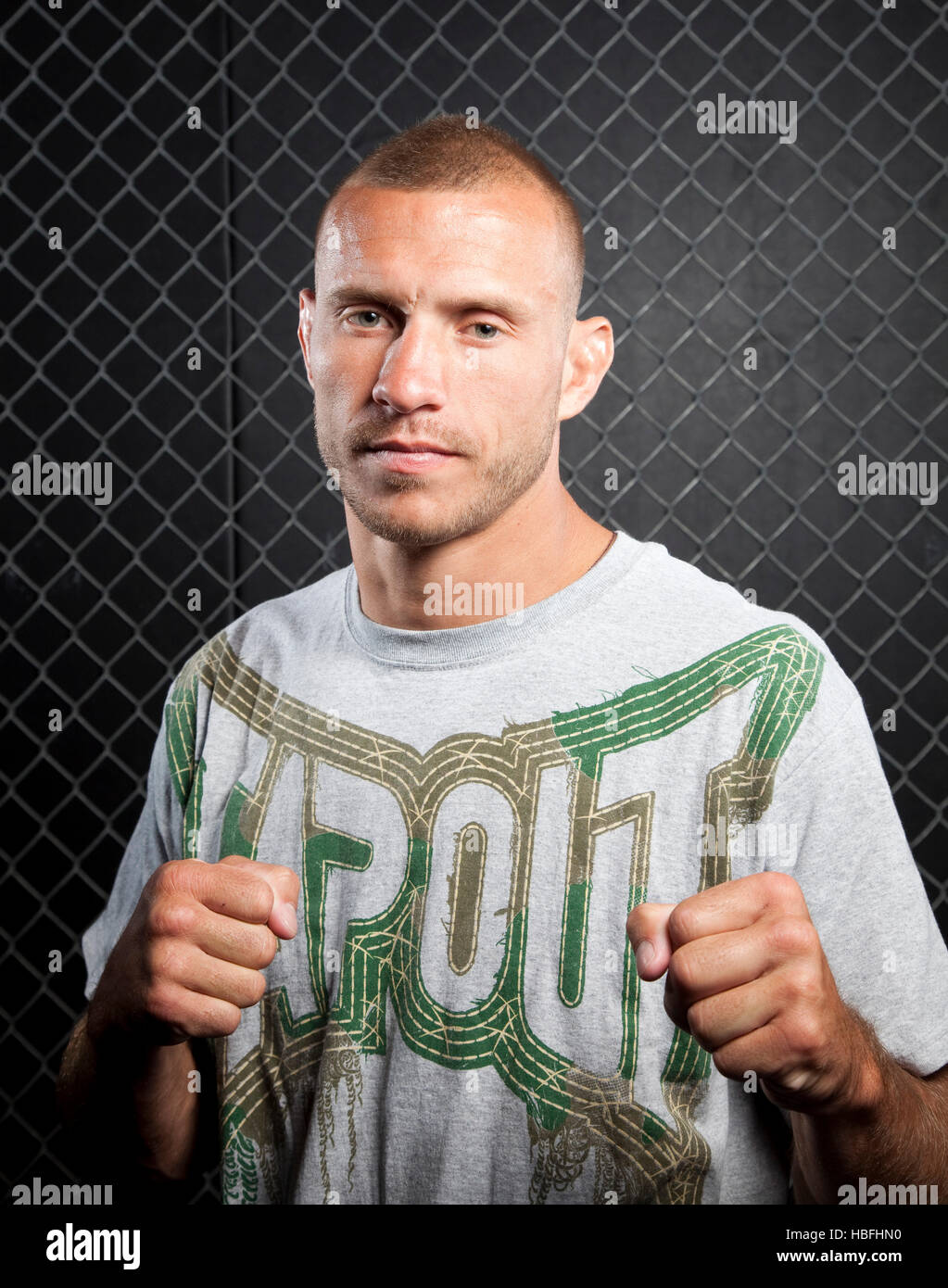 A portrait of UFC fighter Donald Cerrone in Las Vegas, Nevada on ...