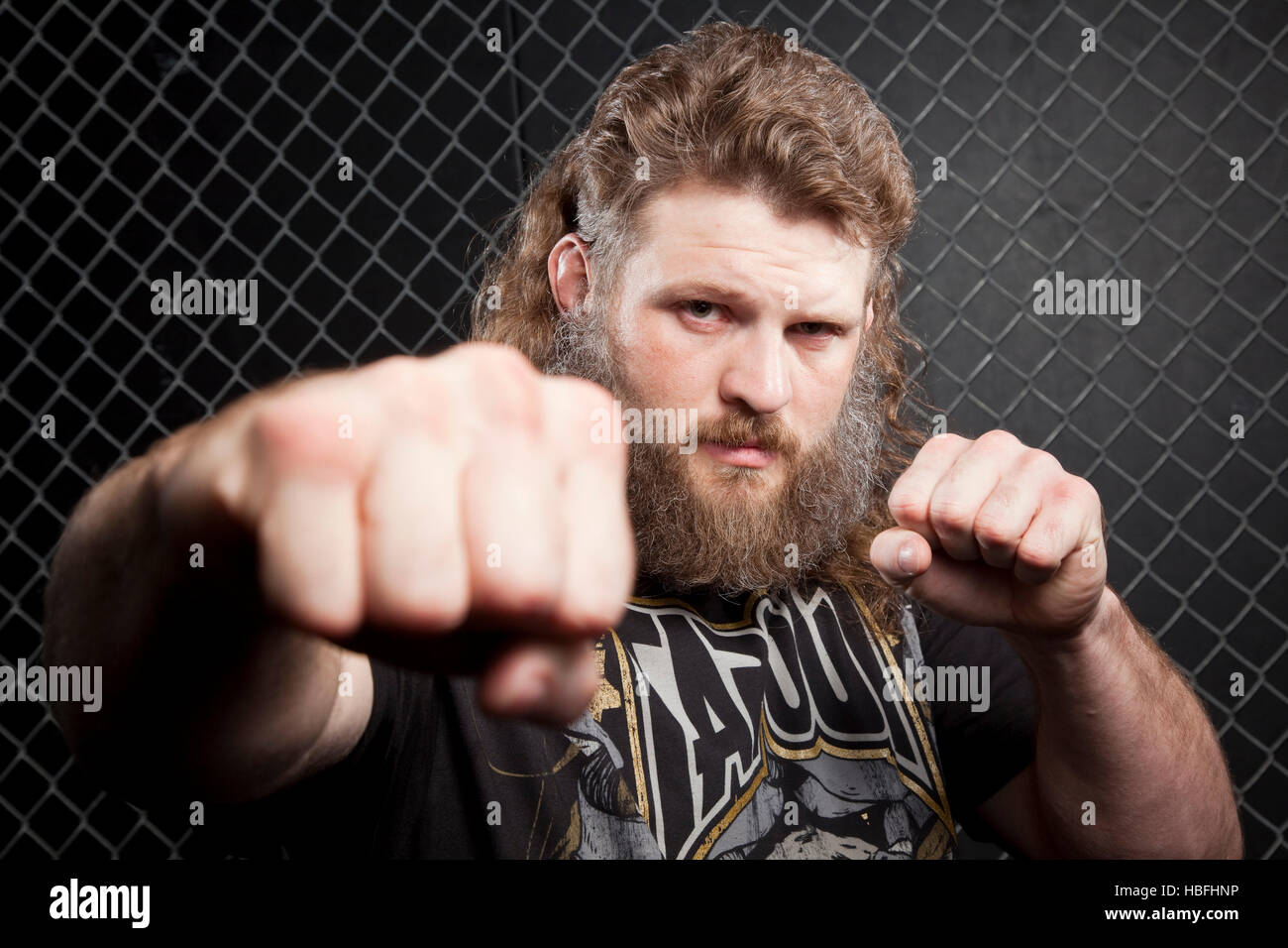 A portrait of UFC fighter Roy Nelson in Las Vegas, Nevada on Wednesday ...