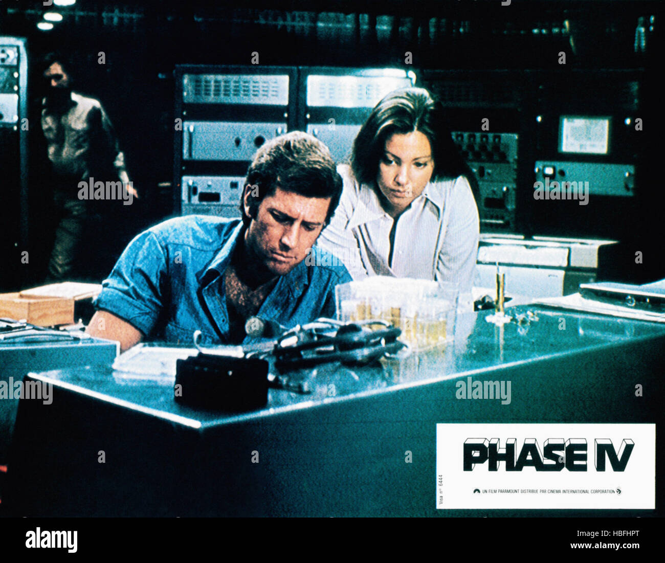 PHASE IV, front from left: Michael Murphy, Lynne Frederick, 1974 Stock ...