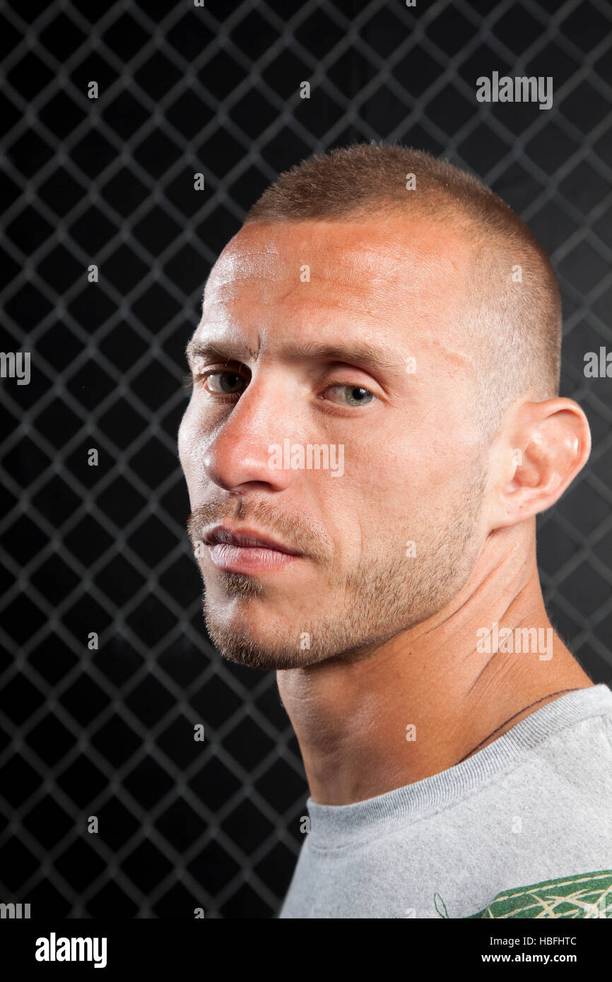A portrait of UFC fighter Donald Cerrone in Las Vegas, Nevada on ...