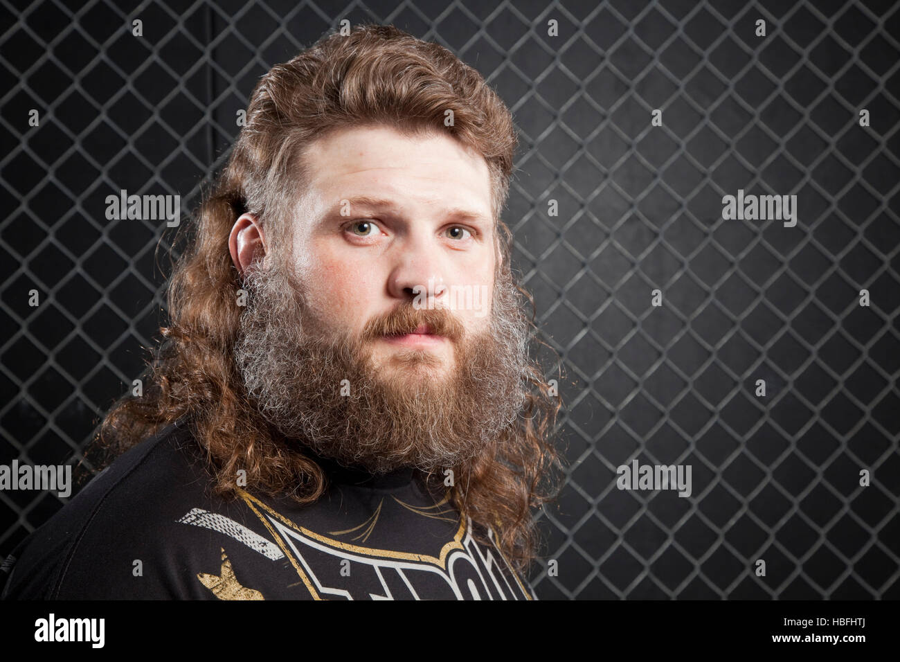 A portrait of UFC fighter Roy Nelson in Las Vegas, Nevada on Wednesday ...