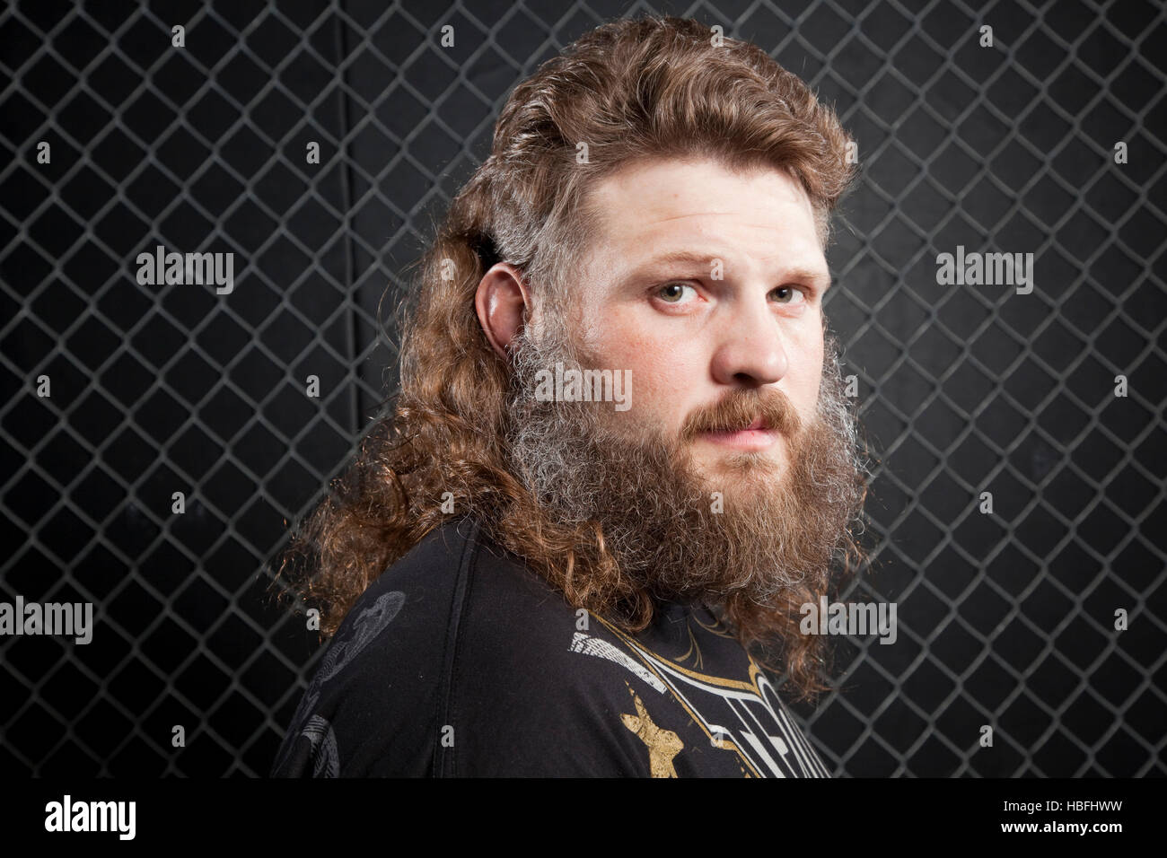 A portrait of UFC fighter Roy Nelson in Las Vegas, Nevada on Wednesday ...
