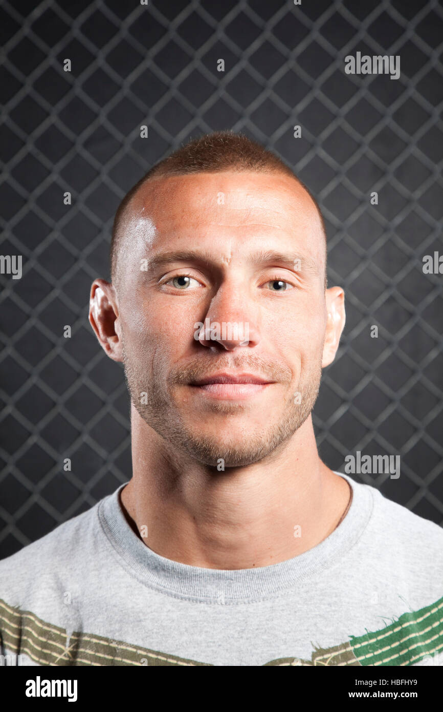 A portrait of UFC fighter Donald Cerrone in Las Vegas, Nevada on ...