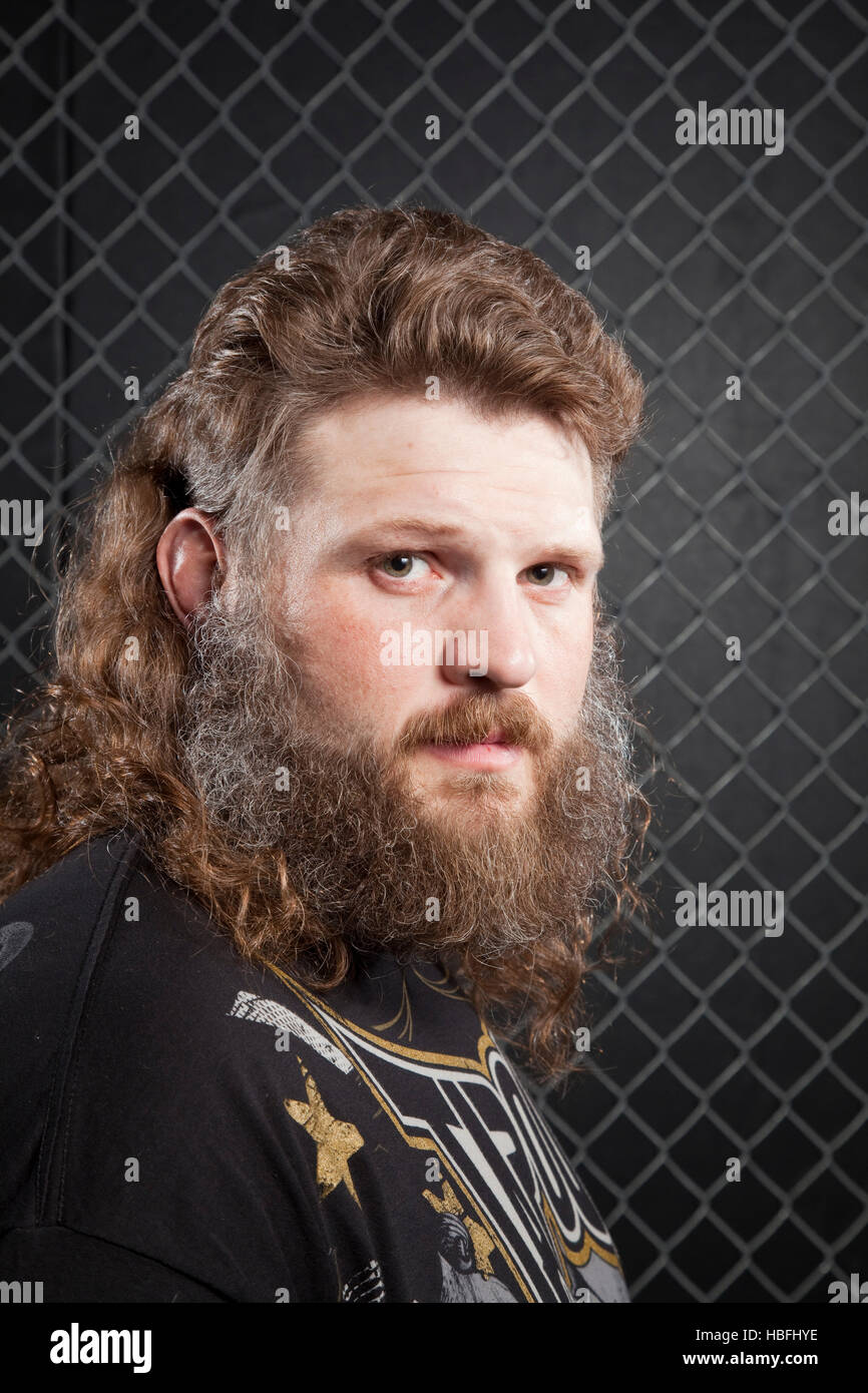 A portrait of UFC fighter Roy Nelson in Las Vegas, Nevada on Wednesday ...