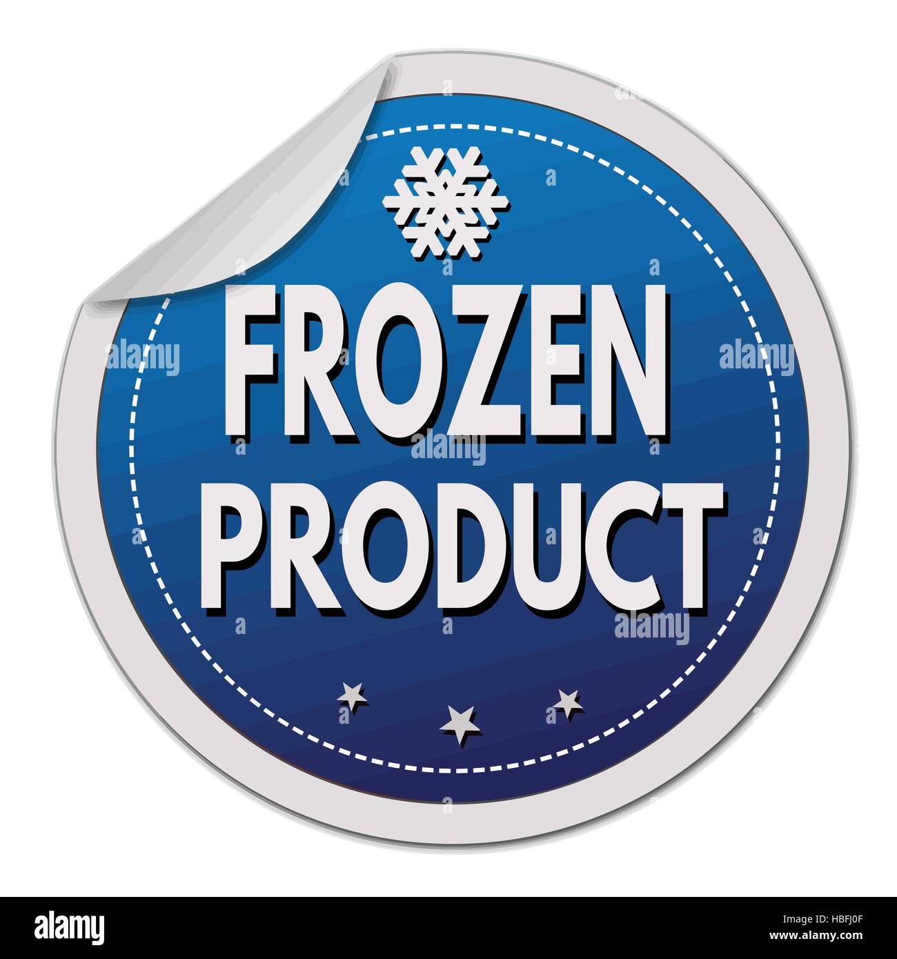 Frozen product grunge rubber stamp on white background, vector ...