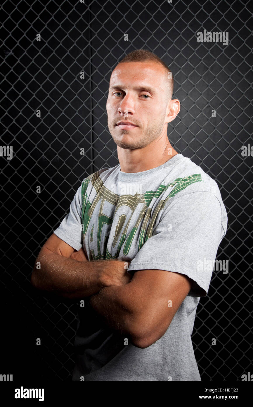A portrait of UFC fighter Donald Cerrone in Las Vegas, Nevada on ...