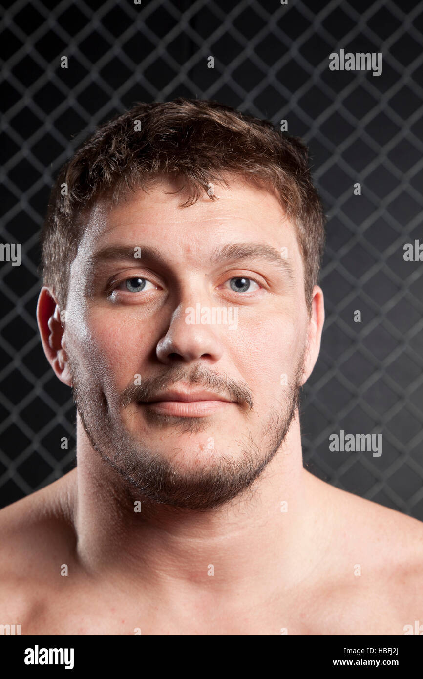 A portrait of UFC fighter Matt Mitrione in Las Vegas, Nevada on ...