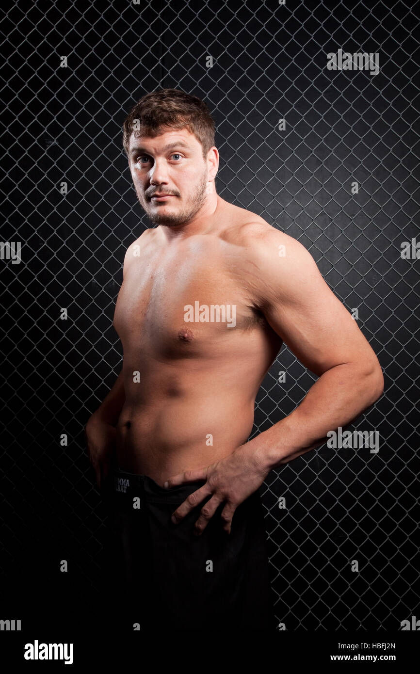 A portrait of UFC fighter Matt Mitrione in Las Vegas, Nevada on ...