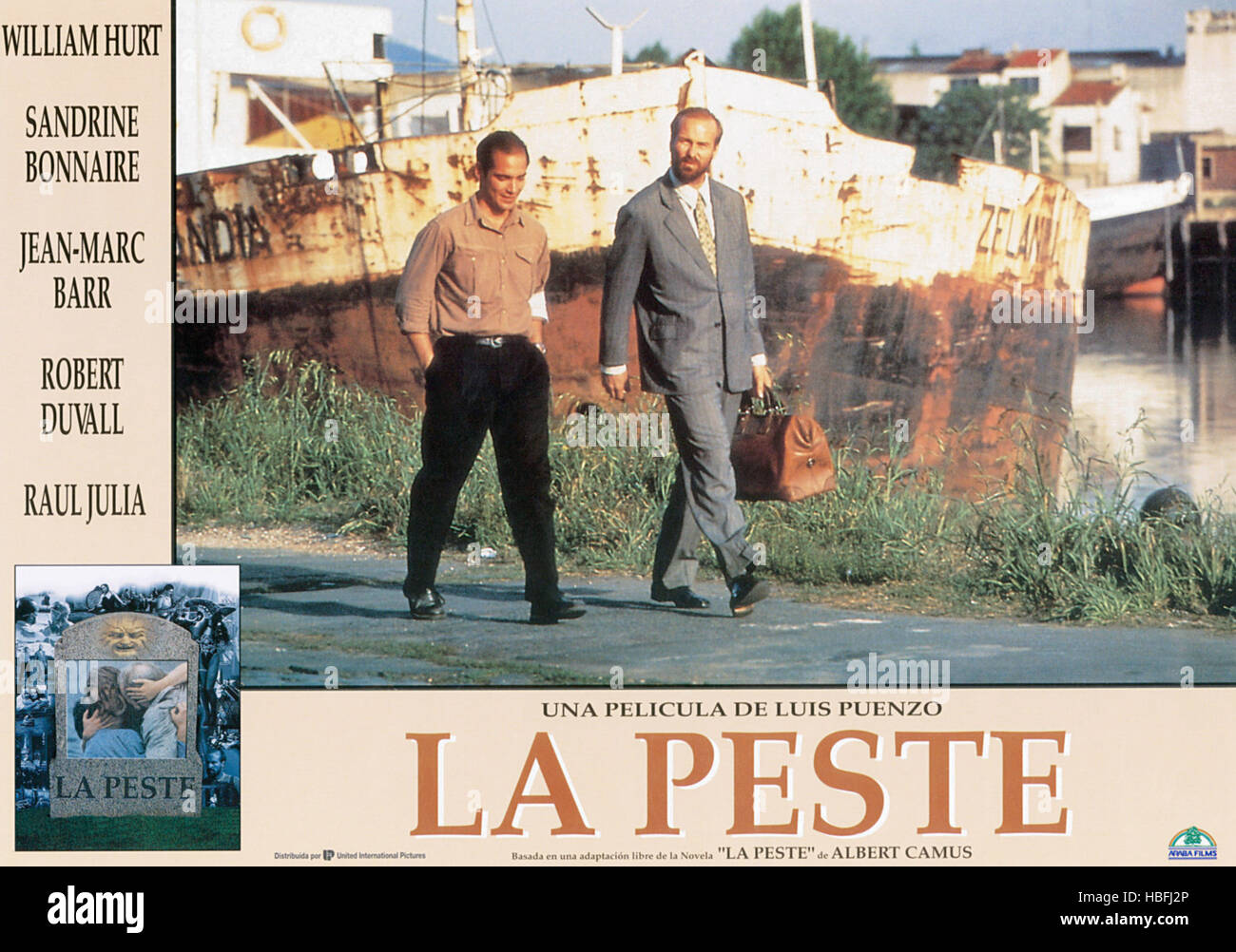 THE PLAGUE, (aka LA PESTA), from left: Jean-Marc Barr, William Hurt ...