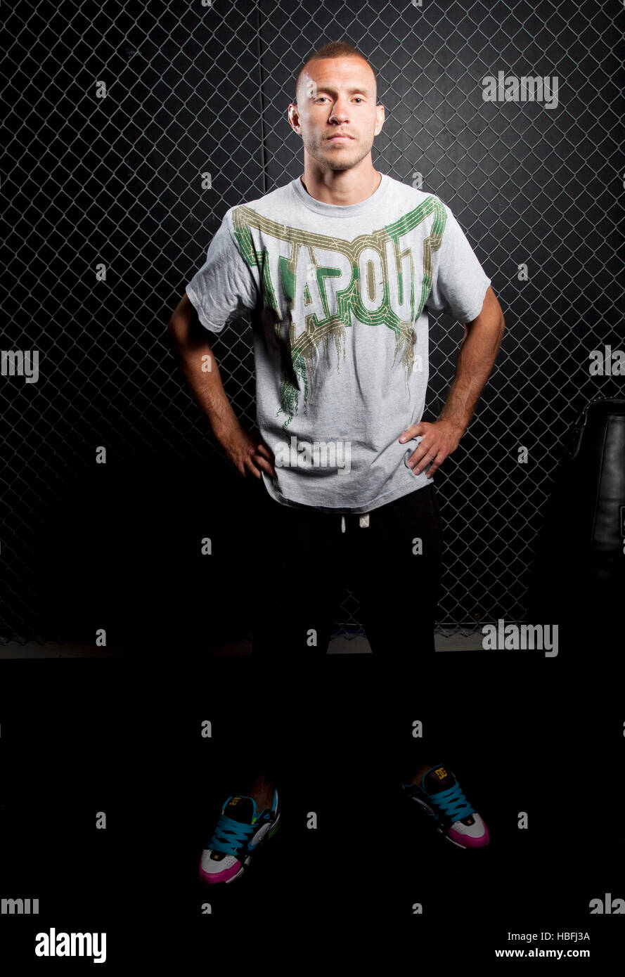 A portrait of UFC fighter Donald Cerrone in Las Vegas, Nevada on ...
