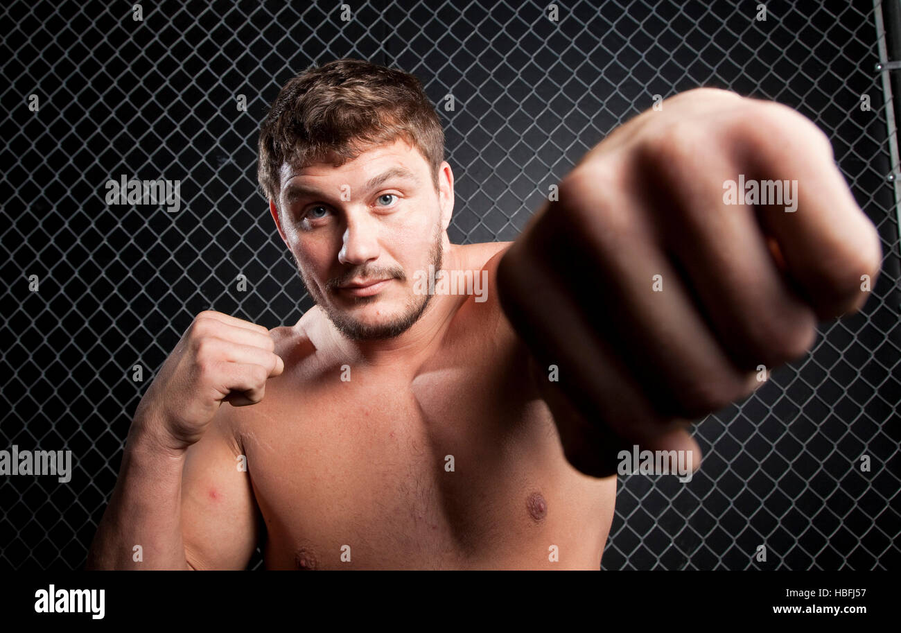 A portrait of UFC fighter Matt Mitrione in Las Vegas, Nevada on ...
