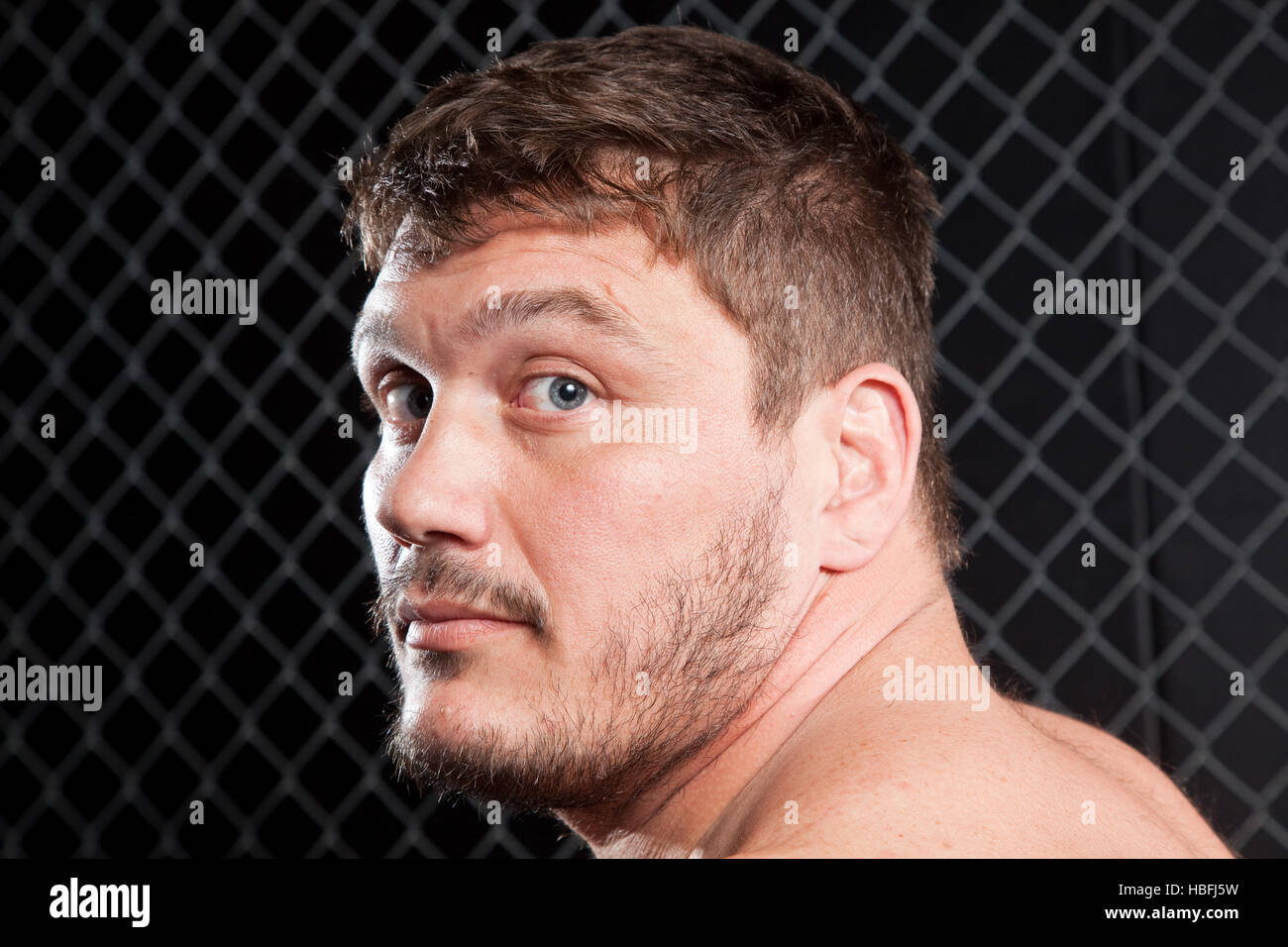 A portrait of UFC fighter Matt Mitrione in Las Vegas, Nevada on ...