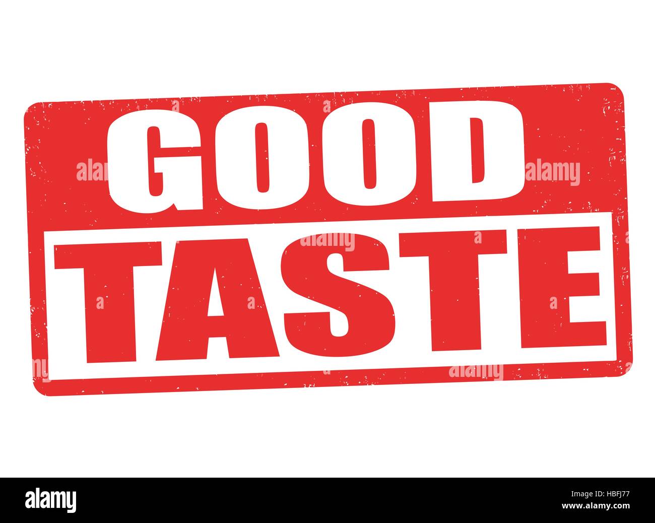 Good taste vector vectors Cut Out Stock Images & Pictures - Alamy