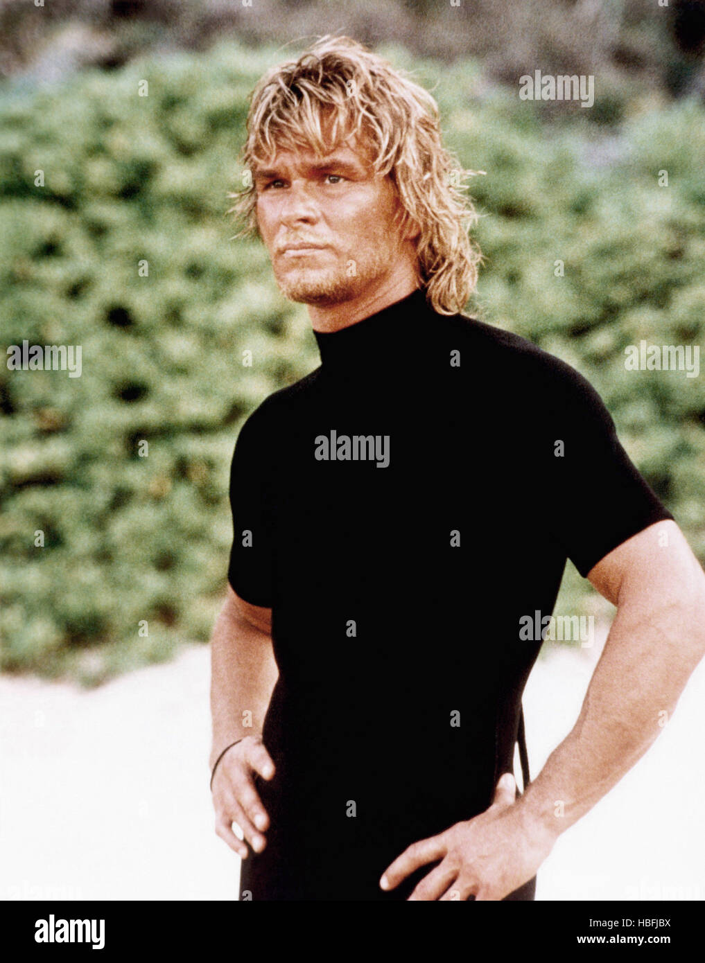 POINT BREAK, Patrick Swayze, 1991, ©20th Century Fox Film Corp Stock ...