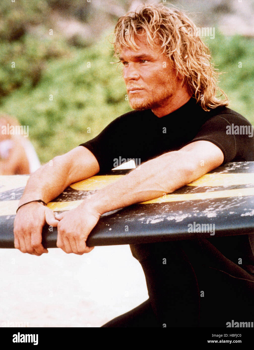 POINT BREAK, Patrick Swayze, 1991, ©20th Century Fox Film Corp Stock ...