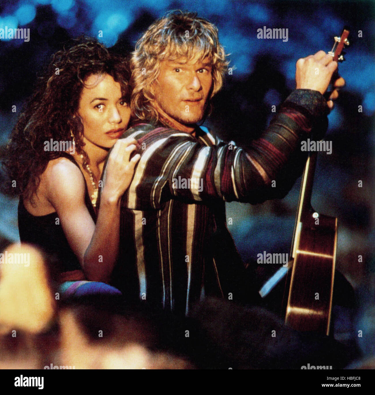 POINT BREAK, Patrick Swayze (right), 1991, TM and ©20th Century Fox ...