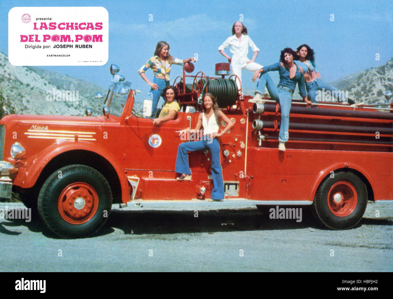 THE POM POM GIRLS, 9aka LAS CHICAS DEL POM POM), Lisa Reeves (front ...