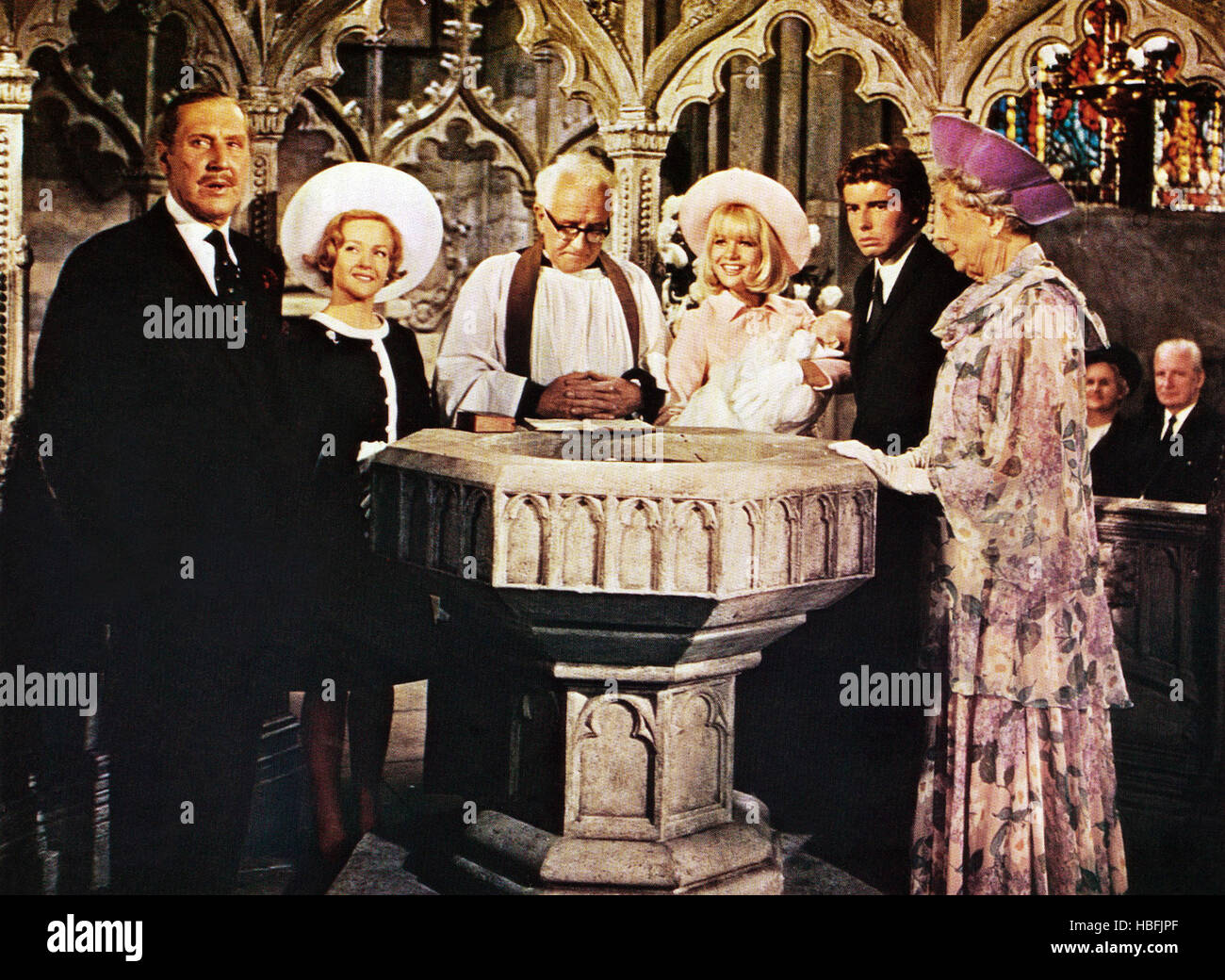 PRUDENCE AND THE PILL, from left: Robert Coote, Joyce Redman, John Rae ...