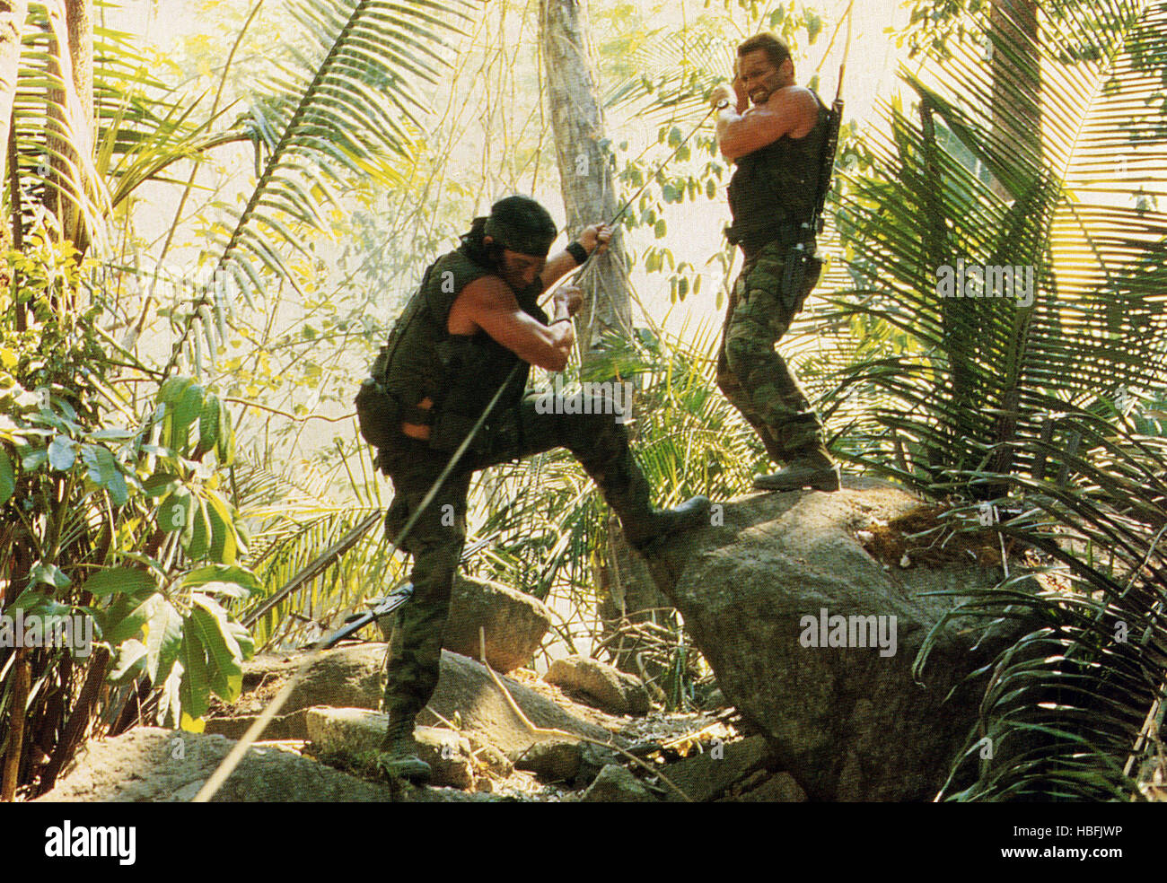 PREDATOR, from left: Sonny Landham, Arnold Schwarzenegger, 1987, TM ...