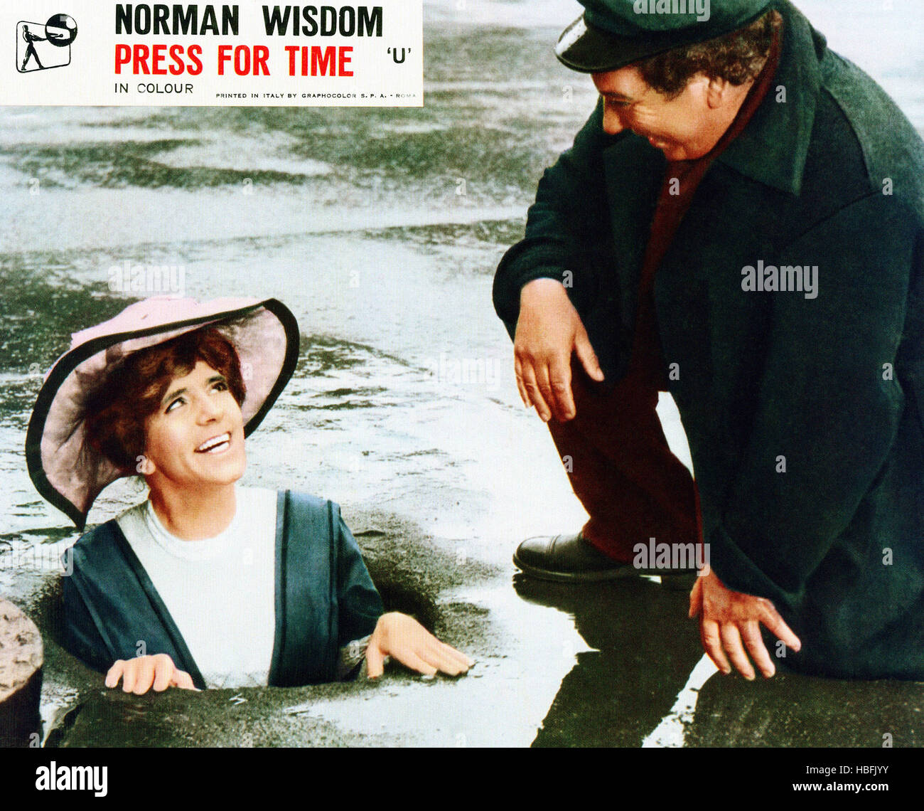 PRESS FOR TIME, from left: Norman Wisdom, Michael Balfour, 1966 Stock ...