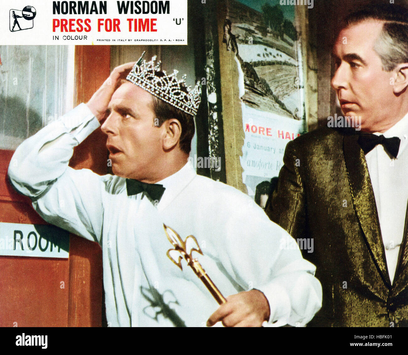 PRESS FOR TIME, Norman Wisdom (left), 1966 Stock Photo - Alamy