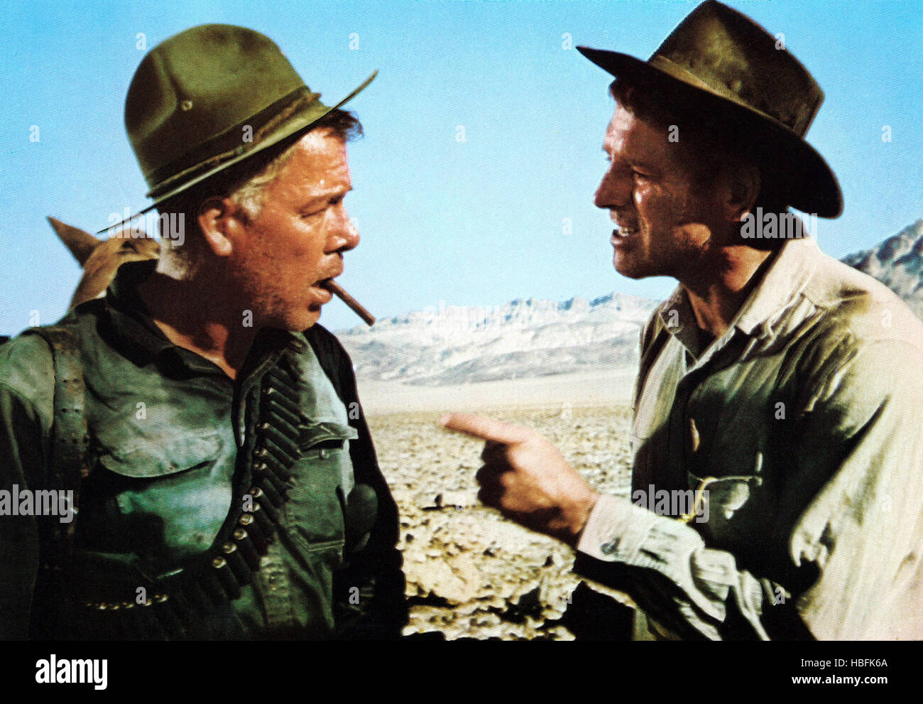 THE PROFESSIONALS, from left: Lee Marvin, Burt Lancaster, 1966 Stock ...