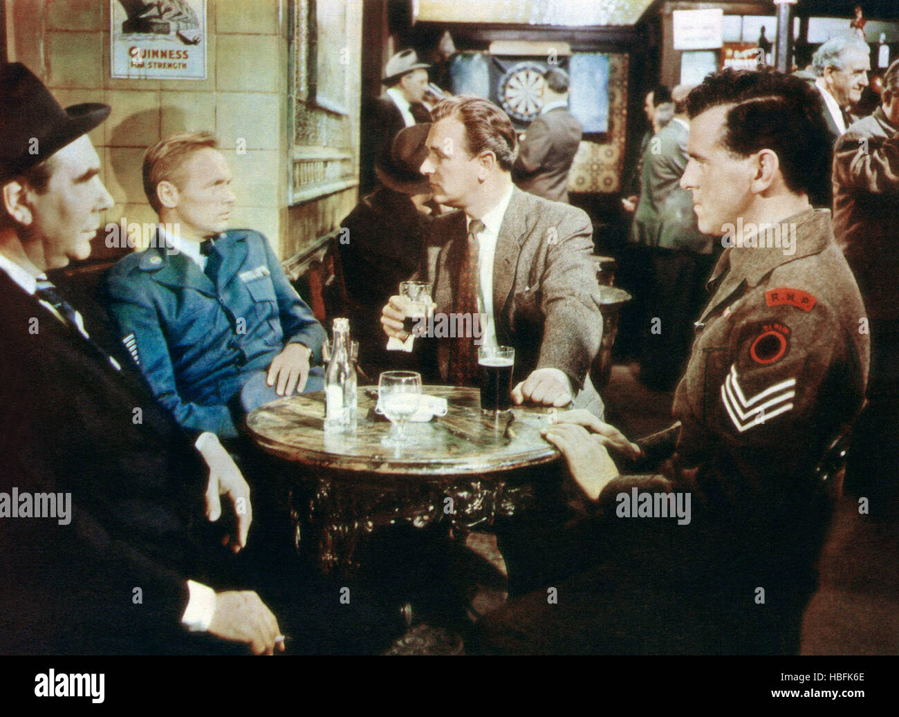 A PRIZE OF GOLD, from left: Donald Wolfit, Richard Widmark, Nigel ...