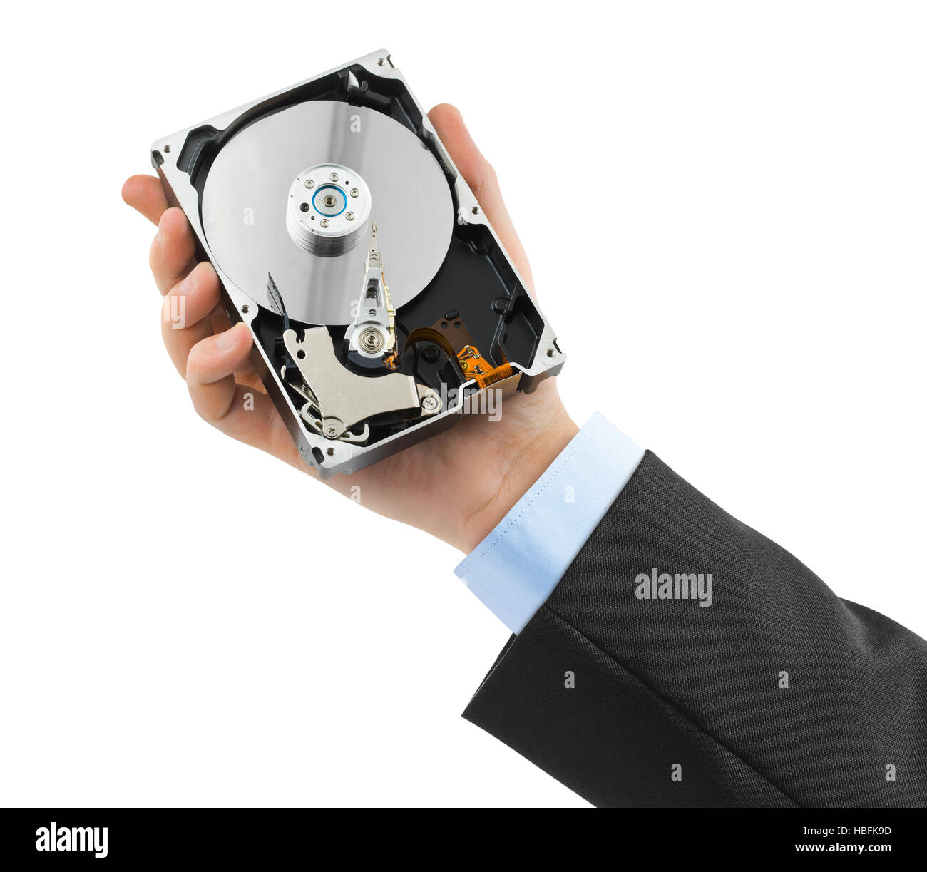 Hand holding computer hard drive hi-res stock photography and images ...