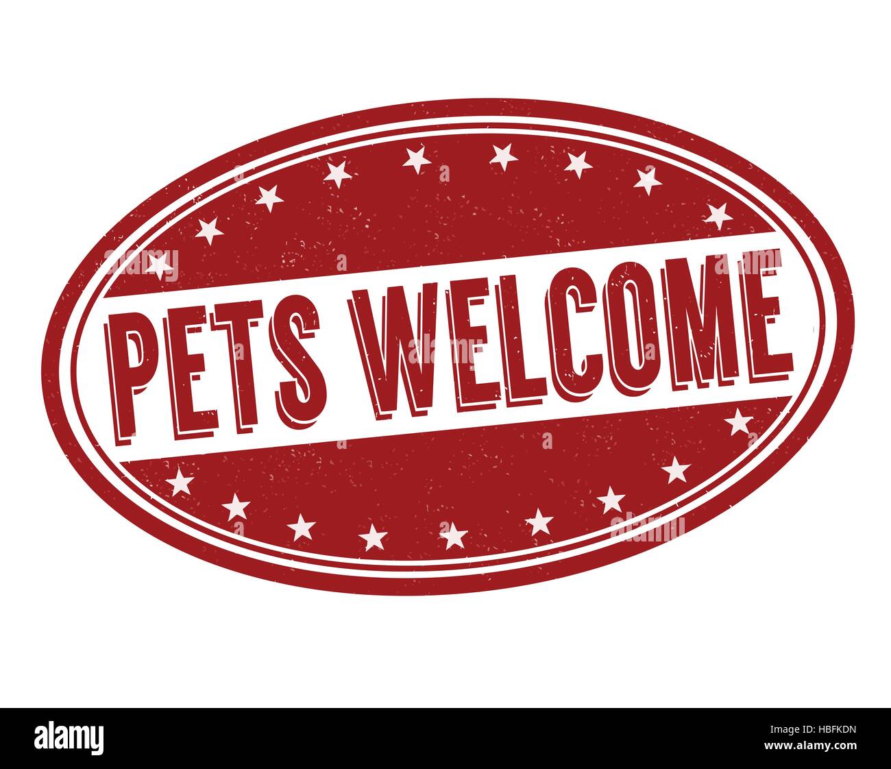 Pets welcome grunge rubber stamp on white background, vector ...