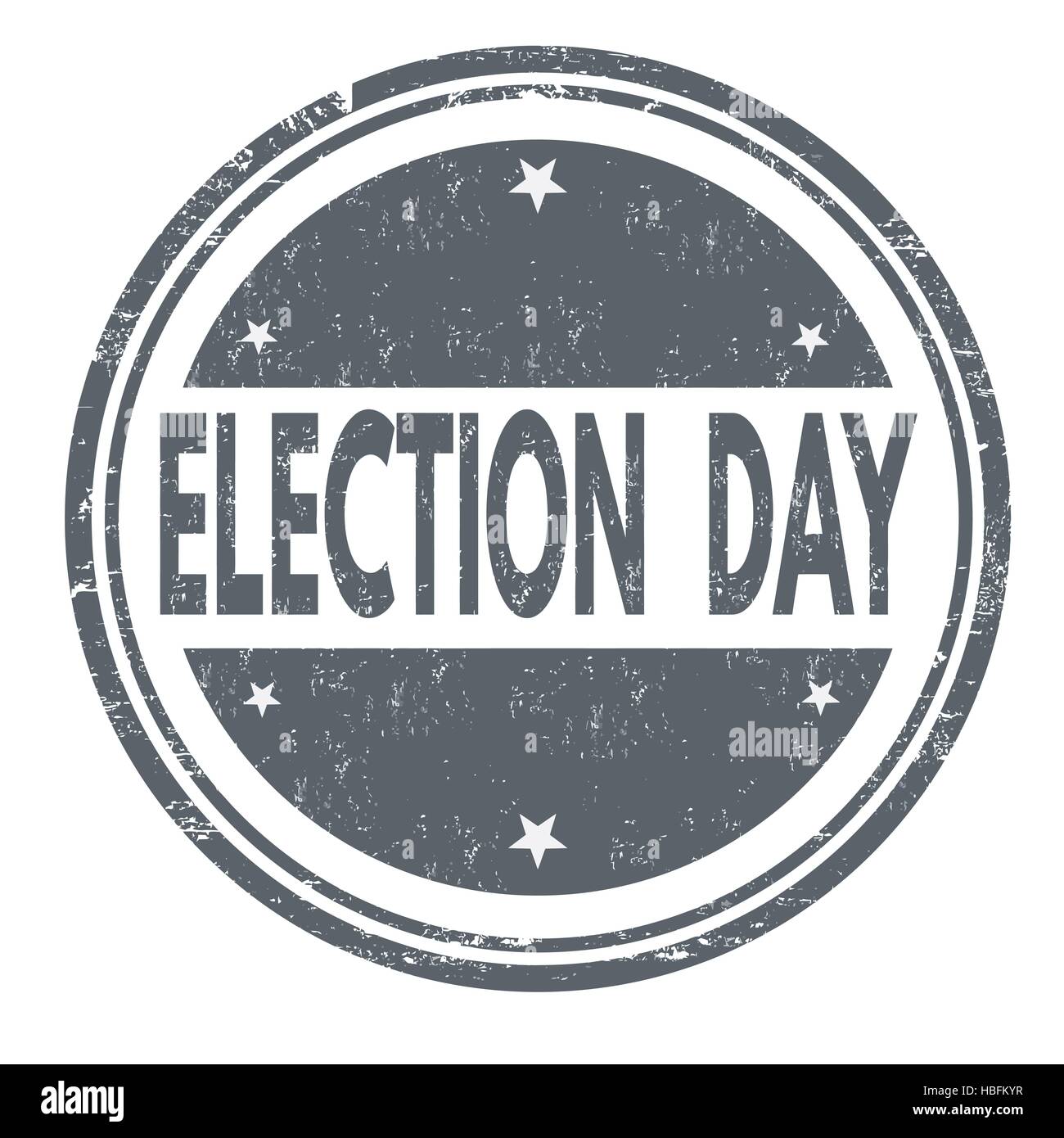 Election Day grunge rubber stamp on white background, vector ...