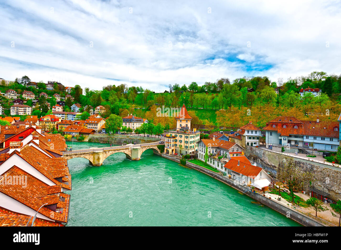 Berne aerial hi-res stock photography and images - Alamy