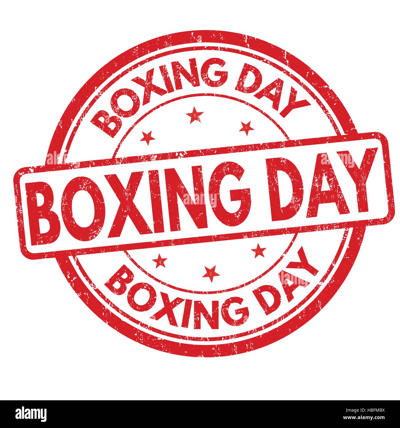 Boxing day grunge rubber stamp on white background, vector illustration ...