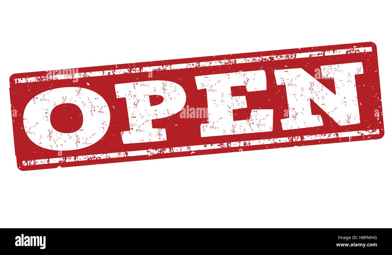 Open offer stamp Stock Vector Images - Alamy