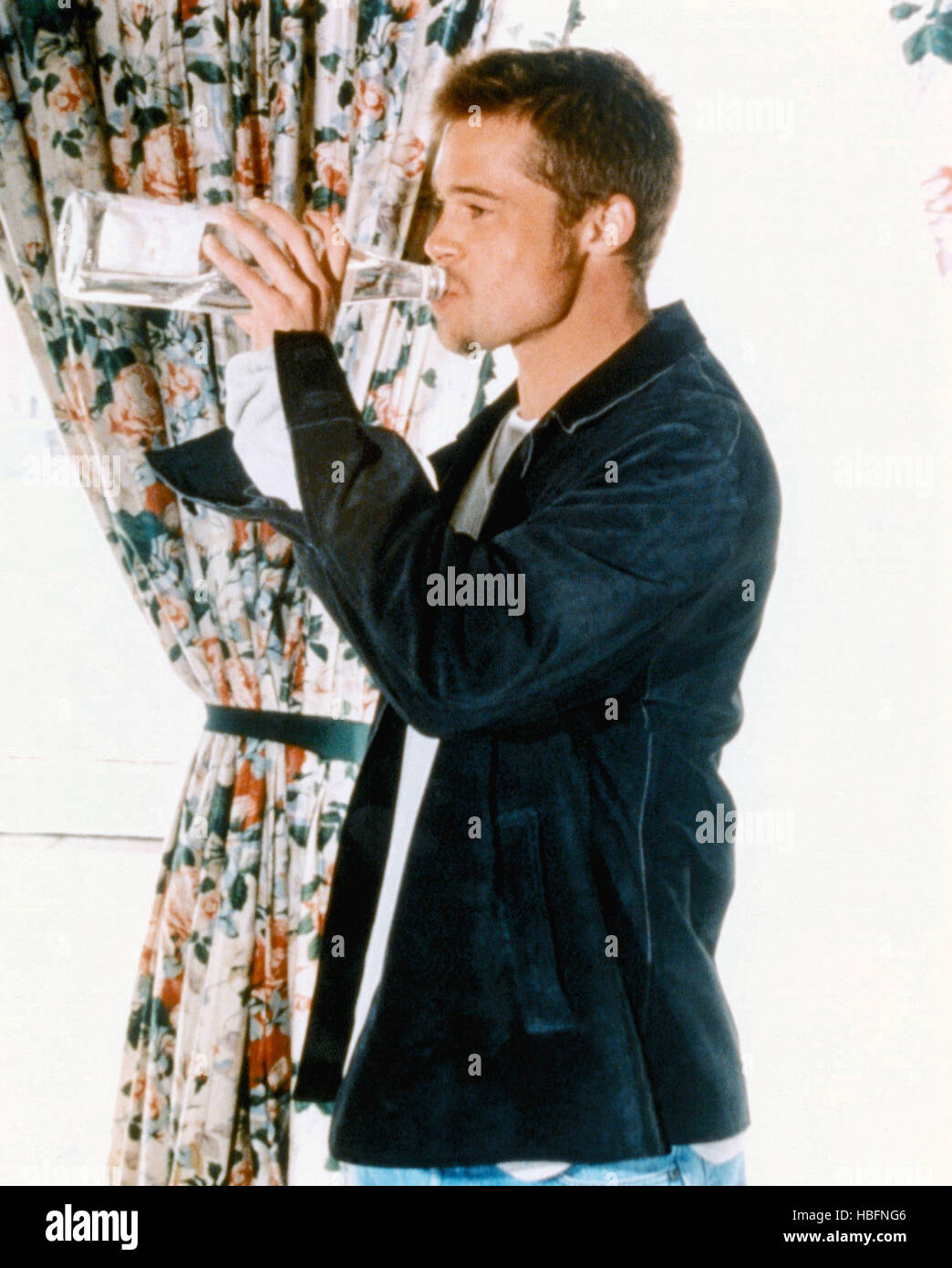 SEVEN, Brad Pitt, 1995, (c) New Line/courtesy Everett Collection Stock ...