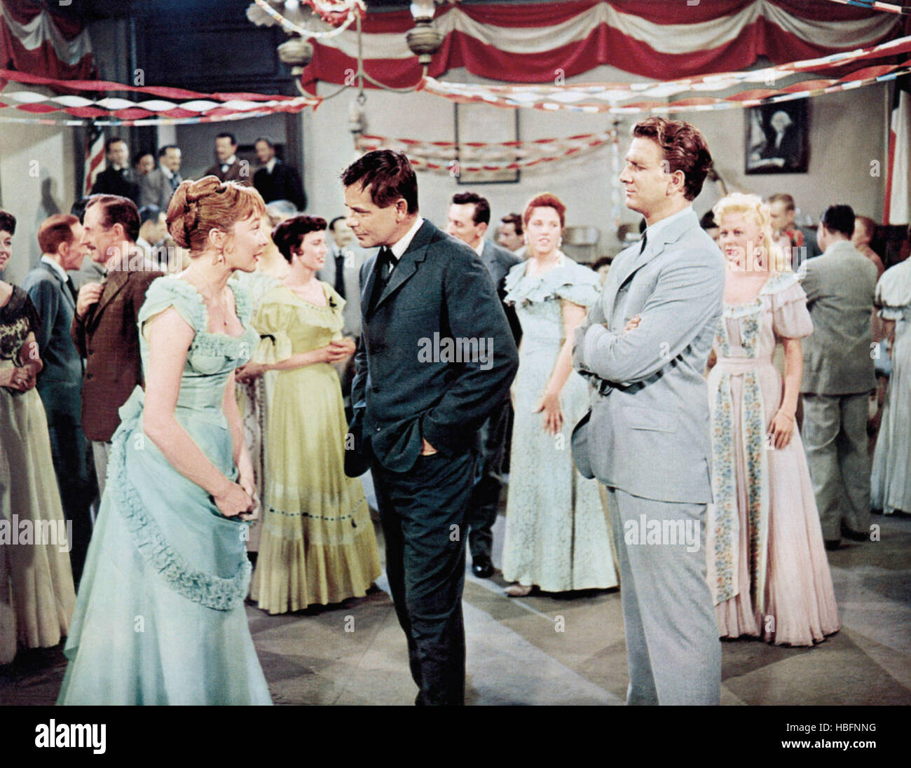 THE SHEEPMAN, from left, Shirley MacLaine, Glenn Ford, Leslie Nielsen ...