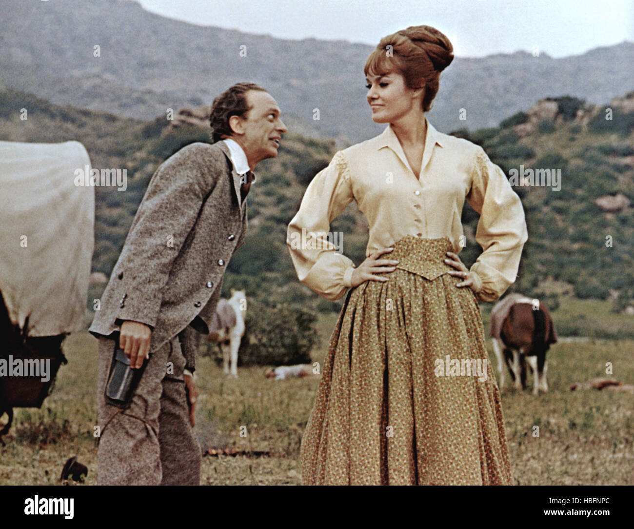 THE SHAKIEST GUN IN THE WEST, Don Knotts, Barbara Rhoades, 1968 Stock ...