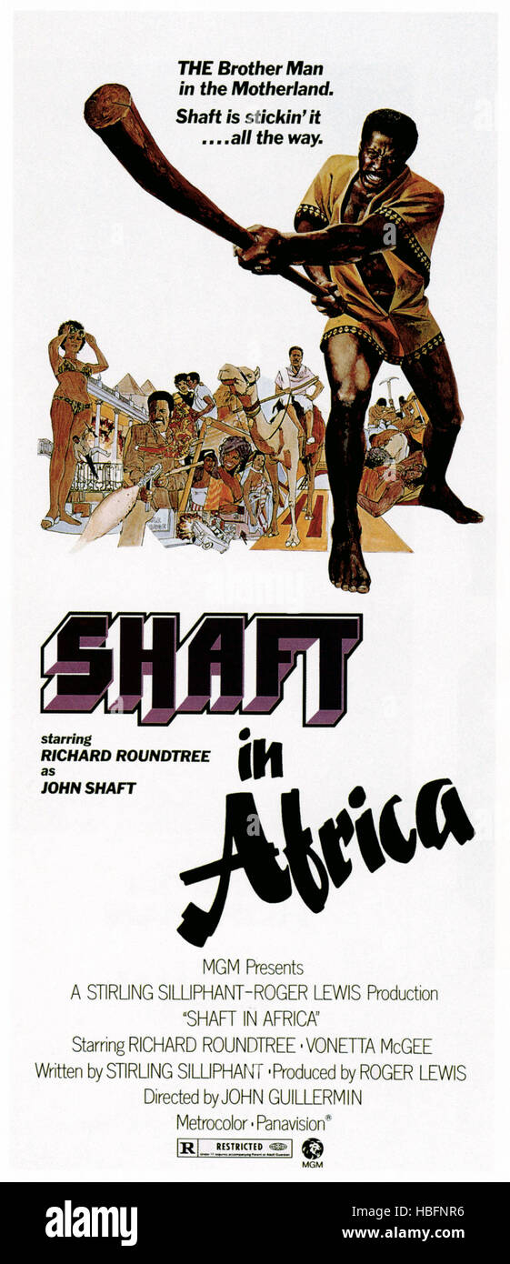 SHAFT IN AFRICA, Richard Roundtree, 1973 Stock Photo - Alamy