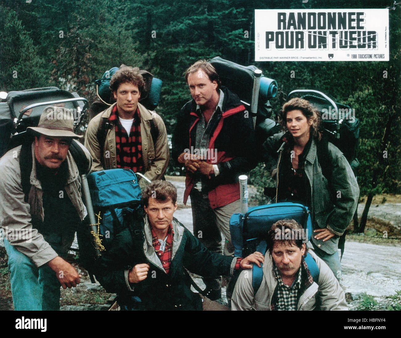 SHOOT TO KILL, standing: Frederick Coffin (with hat), Clancy Brown ...