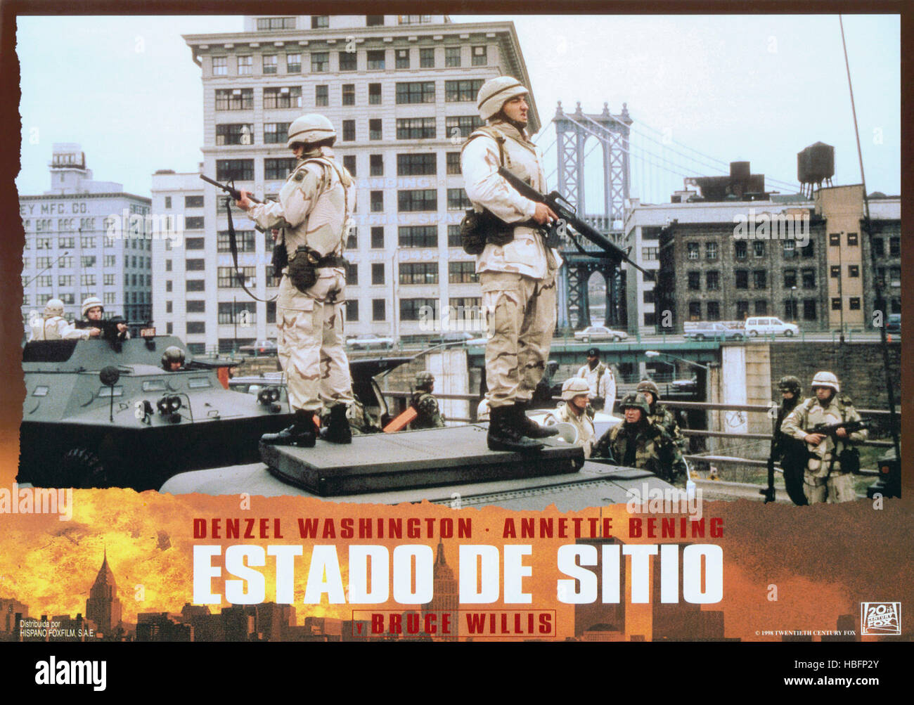 THE SIEGE, 1998, TM & Copyright (c) 20th Century Fox Film Corp ...