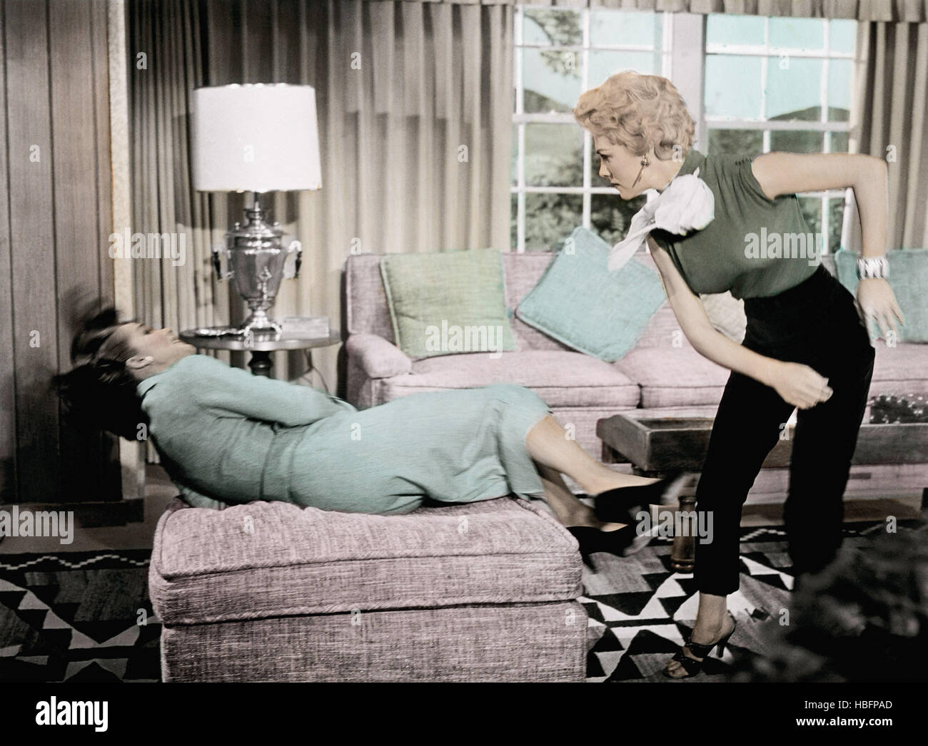 SLIM CARTER, from left, Julie Adams, Joanna Moore, 1957 Stock Photo - Alamy